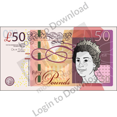Lesson Zone AU - United Kingdom, £50 note